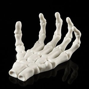 Buy 1pcs Resin Hand Palm Skull Replica Skeleton Realistic Medical ...