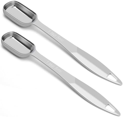 Amazon.com: 2 Pcs 1 Teaspoon(5 mL | 1 Tsp | 1/3 Tbsp | 5 cc | 1/6 oz ...