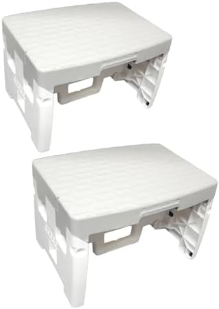 Amazon.com: Cosco 1 Step Folding Step Stool 2 Pack | ANSI Type 1A | 300 ...