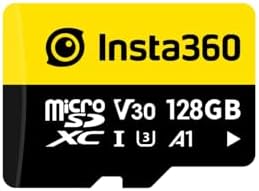 Insta360 128GB UHS-III V30 MicroSD Card -One X/V2/Pro/R/Rs/Ace Pro ...