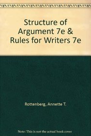 Amazon.com: Structure of Argument 7e & Rules for Writers 7e ...