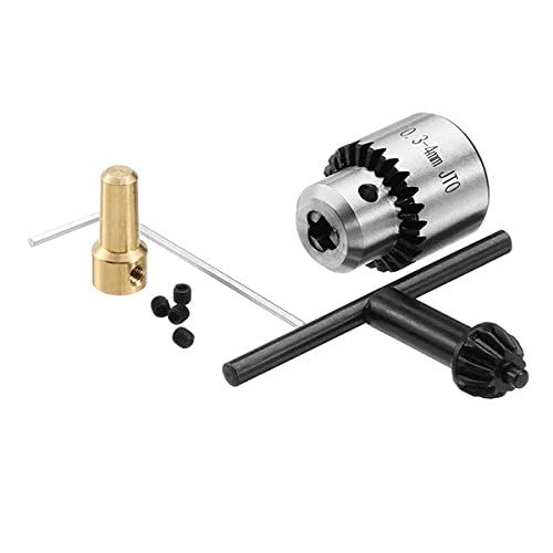 Mini Electric Drill Chuck with Coupler for 555 DC Motor Rotary Tool Kit ...