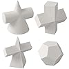 Amazon.com: Art Crafts 3D Gypsum Geometry Sketch Basic Form Learning ...