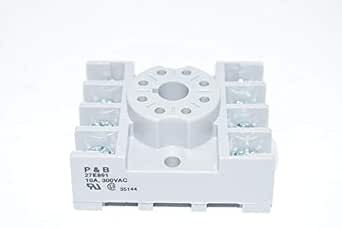 Amazon.com: New Potter & Brumfield 27E891 Relay Socket 10A 300VAC ...