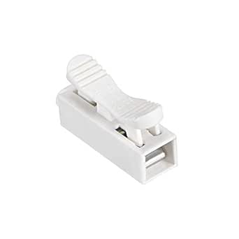 uxcell Spring Wire Connectors Quick Connector Press Type Terminal ...