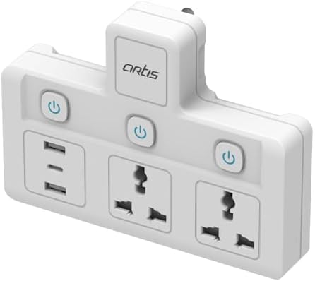 Amazon.in: Buy EMBOX Multi Plug Socket with Type C Port Individual ...