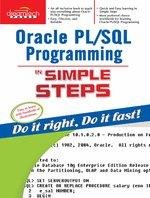 Amazon.in: Buy Oracle Plsql Programming In Simple Steps Book Online at ...