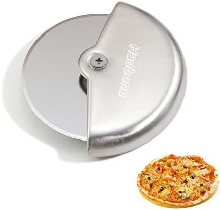 Amazon.com: Pizza Cutter Wheel by Midnight Slice - Stainless Steel Food ...