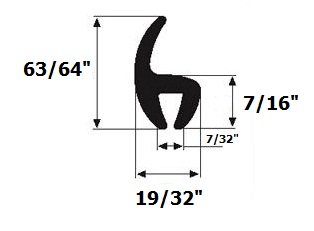 Snapklik.com : Windshield Rubber Molding Universal For Windscreen And ...
