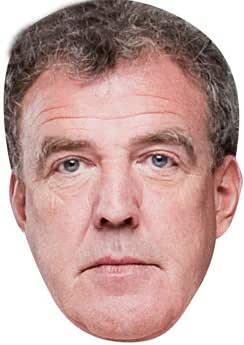 FoxyPrinting Jeremy Clarkson Celebrity Cardboard Party Face Mask Fancy ...