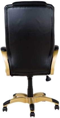 Triumph Leatherette Office Arm Chair (Black) : Amazon.in: Home & Kitchen