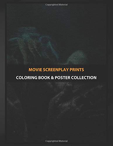 Coloring Book & Poster Collection: Movie Screenplay Prints The Shape Of ...