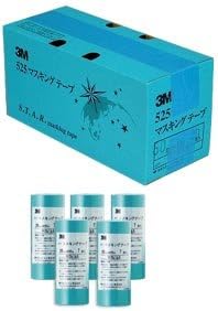 Amazon.co.jp: 3M 525 マスキングテープ 24mm×18m 50ヶ入: 文房具・オフィス用品