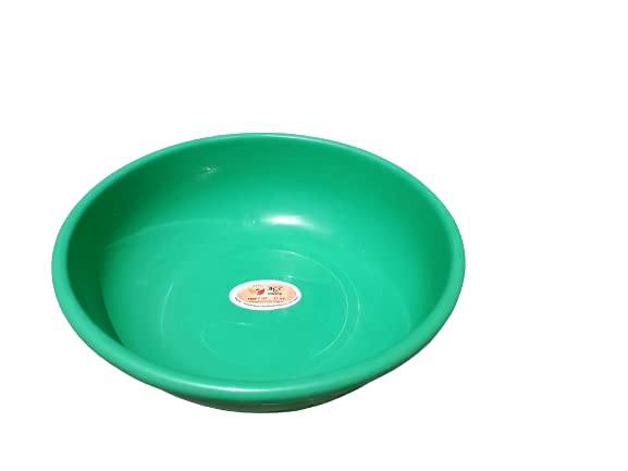 Plastic Ghamela/Tub for House for Multipurpose Work, Green Color ...