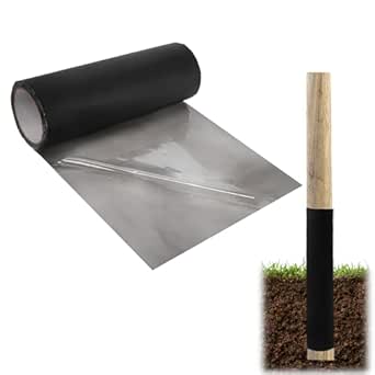 Amazon.com: Yuzhrao Post Protector Roll, Trimmable Waterproof Fence Rot ...