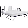 Amazon.com: Lexicon Constance Metal Daybed with Trundle in Navy Blue ...