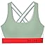 Under Armour womens HeatGear Armour Mid Impact Crossback Sports Bra ...