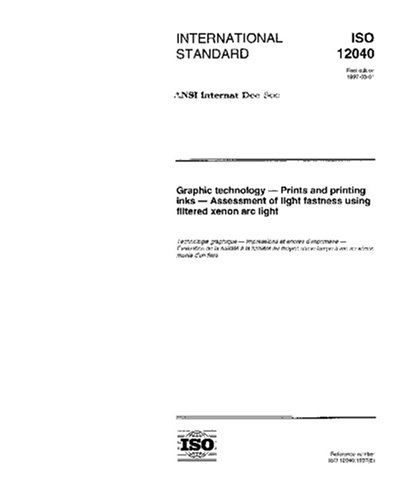 ISO 12040:1997, Graphic technology - Prints and printing inks ...
