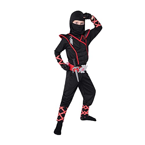 Spooktacular Creations Boys Ninja Deluxe Costume for Kids, Halloween ...