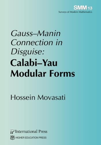 Amazon.com: Gauss–Manin Connection in Disguise: Calabi–Yau Modular ...