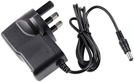 COLM 9V 1A Power Supply Adapter Charger 9 Volt 1000mA 5.5mm x 2.5mm UK ...