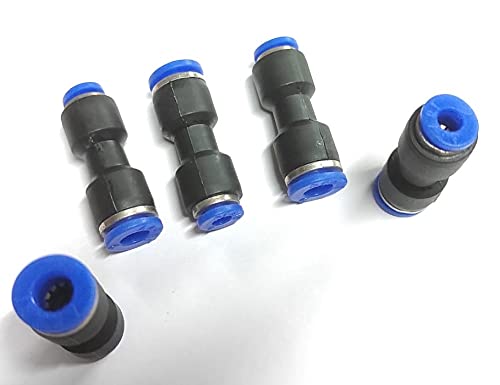 Buy 6 X 4 MM Pneumatic joint Type Equal Air Line Straight Push ...