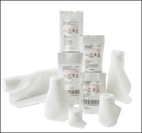 Cardinal Health Conforming Stretch Gauze Bandage 4" X 75", Nonsterile ...