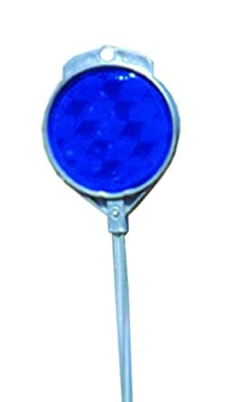 Accuform Signs FRW963BU Ground Stake Reflector (Driveway Marker), 2 ...