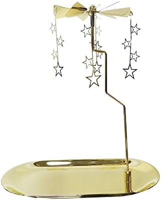 Amazon.com: Snowflake Christmas Candle Spinner - Snowflake Charms Spin ...