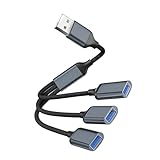 ・ブランド:QISI・製造元:QISI・モデル:1000・【3ポート同時接続＆充電】USB-Aメスポートを3つ搭載し、マウス・キーボード・USBメモリなどを同時に接続＆給電可能。・【Type-C接続対応】最新のスマートフォン、タブレット、ノ...