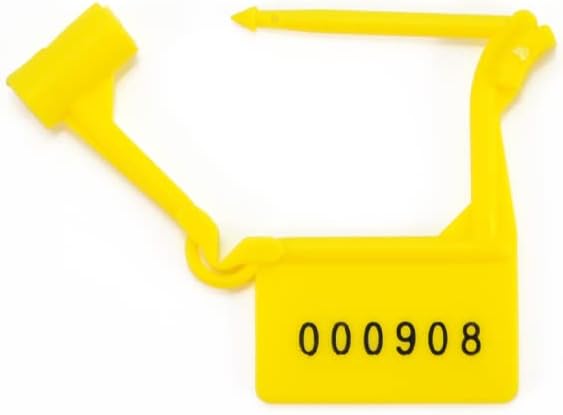 Amazon.com: Leadseals(R) Plastic Security Padlock Seals Numbered Tamper ...