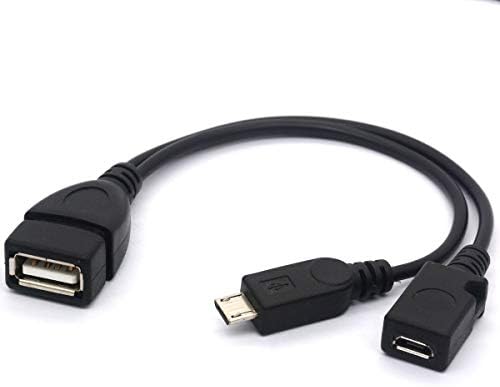 Amazon.com: ELECTOP Micro USB Female to 2 Micro USB Male Splitter Cable ...