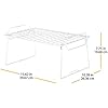 Whitmor Wire Grid Stacking Utility Shelf : Amazon.co.uk: Home & Kitchen