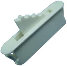 Set of 6 pcs White Window Sash Vent Stops 1712WHITE - Window Locks ...