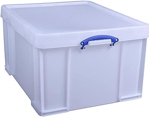 Really Useful Box Plastic Storage 145 Litre White Strong : Amazon.co.uk ...