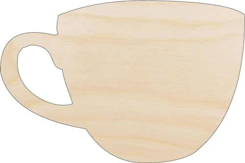 Amazon.com: Container Coffee Cup - Laser Cut Out Unfinished Wood Craft ...