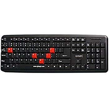 Amazon.in: Buy QUANTUM Keyboard QHM7403D USB Black Keyboard Online at ...