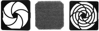QUALTEK ELECTRONICS 09325-F/45 FAN FILTER ASSEMBLY (5 pieces) : Amazon ...