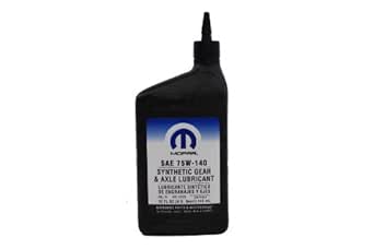 Genuine Chrysler Fluid 4874469 SAE 75W-140 Synthetic Gear and Axle ...