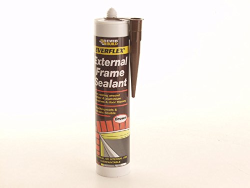 Everbuild White External Frame Sealant - 4 Tubes : Amazon.co.uk: DIY ...