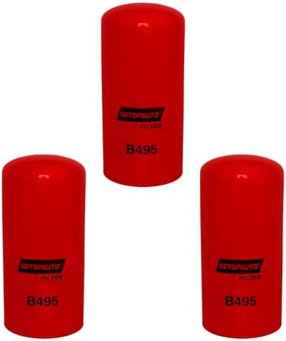 Amazon.com: GETOPAUTO B495 Oil Filter Compatible with Detroit Diesel ...