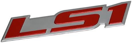 Amazon.com: ERPART LS1 Embossed RED on Highly Polished Silver Real ...