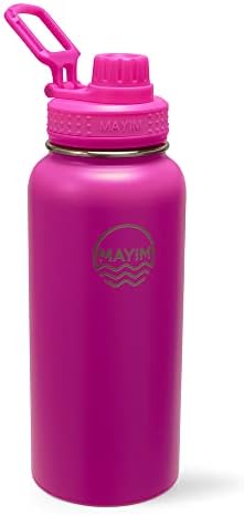 Amazon.com: Mayim Active Triple Insulated Stainless Steel Water Bottle ...