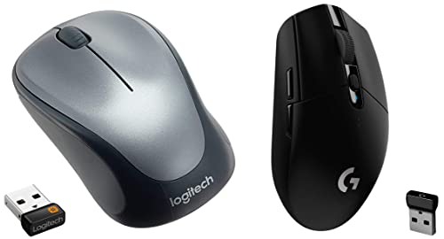 Logitech G304 Lightspeed Wireless Gaming Mouse, Hero Sensor, 12,000 DPI ...