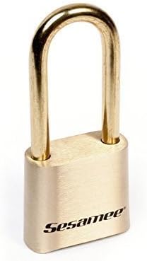 CCL Security Sesamee K0437 4 Dial Bottom Resettable Combination Brass ...