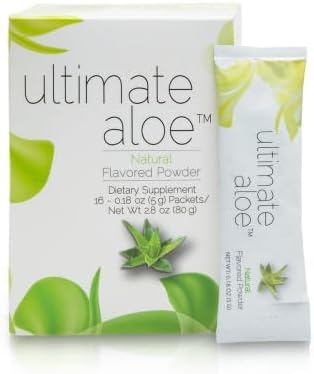 Amazon.com: Ultimate Aloe Powder, Strawberry Kiwi Flavored Powder ...
