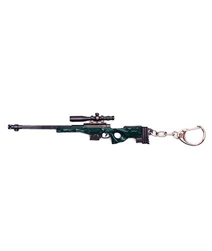 AeroStark Exclusive Pubg Keychains Metal Series Green AWM Gun Key ...