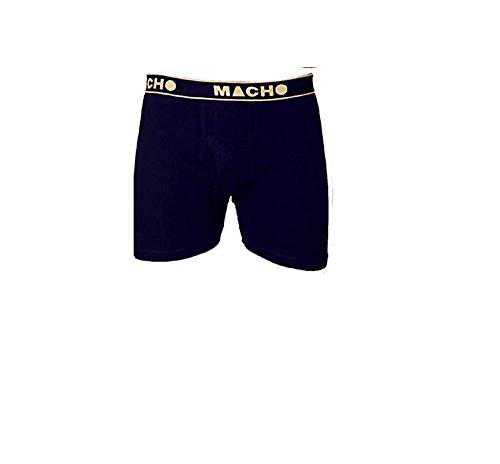 Buy Macho Men's Long Cotton Fine Trunk Pack of 1 (Multi Color), 90 cm ...