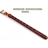 Golden Duduk Armenian Professional Instrument with 3 Reeds and Playing ...