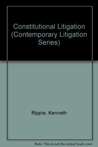 Amazon.com: Constitutional Litigation (Contemporary Litigation Series ...